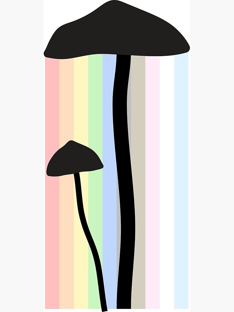 "shroom pride flag" Poster for Sale by Chickmate | Redbubble