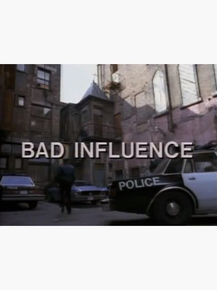 "Bad Influence" Sticker by Filex | Redbubble