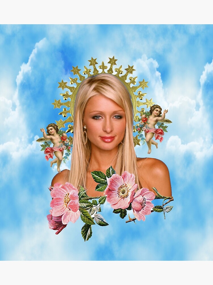 "Paris-Hilton" Sticker for Sale by Antoine Roland | Redbubble