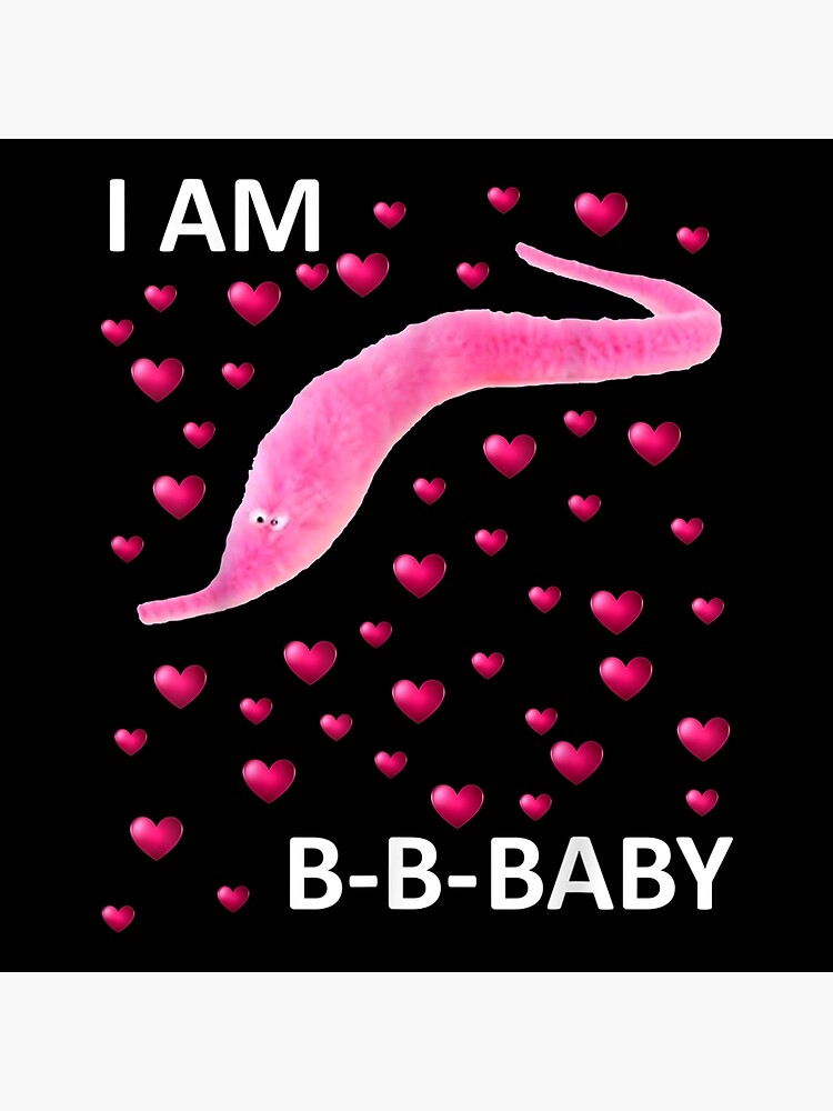 "Worm On A String Meme" Poster by hannaKole8826 | Redbubble