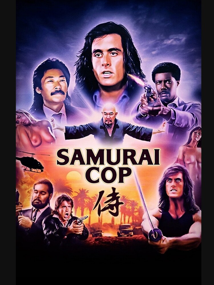 "Samurai Cop Wallpaper" T-shirt for Sale by Sosko | Redbubble | samurai ...