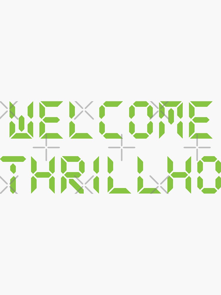 Pegatina «Bienvenido Thrillho - Bonestorm, Milhouse VAN Houten ...