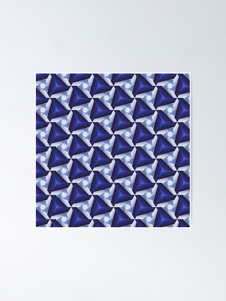 "large blue cones on a light blue background with light blue streaks in ...