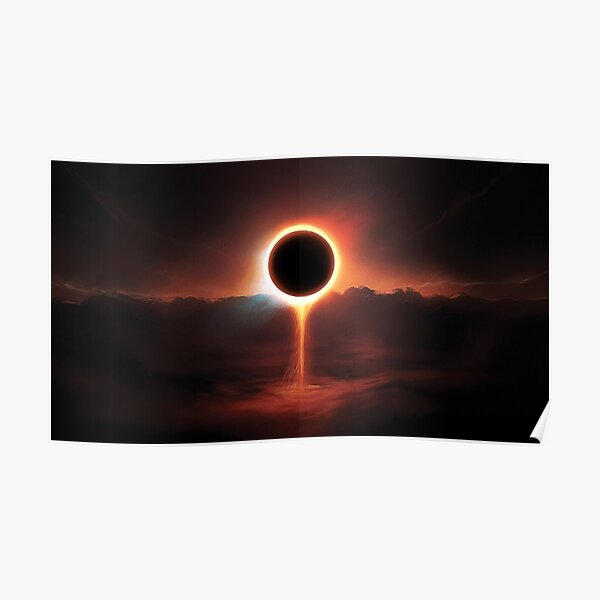 "Amazing Total Solar Eclipses Art" Poster by aventi24 | Redbubble