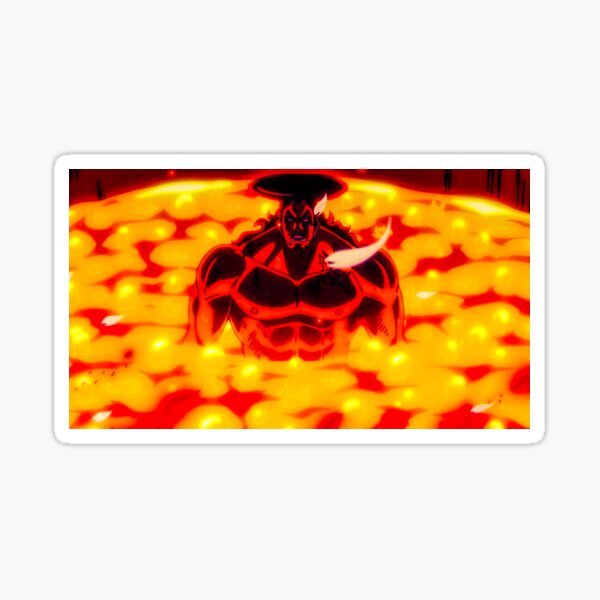 "Oden last moment " Sticker for Sale by Otakugeneration | Redbubble