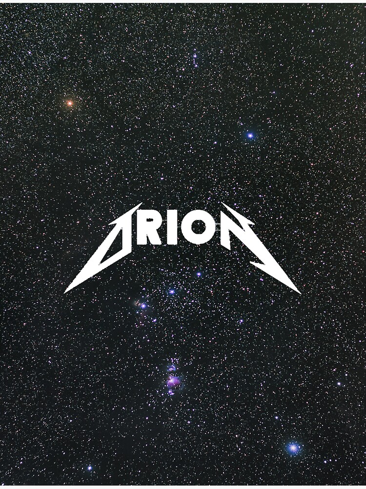 "ORION" Sticker for Sale by aazz | Redbubble