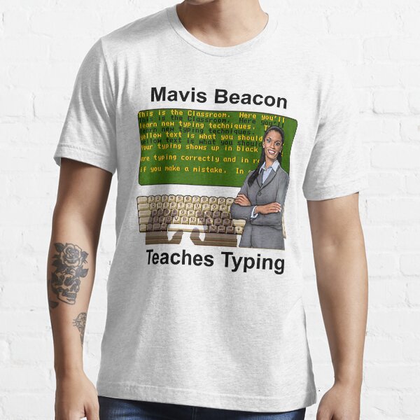 "Mavis Beacon" T-shirt for Sale by Noveltee-Shirts | Redbubble | mavis ...