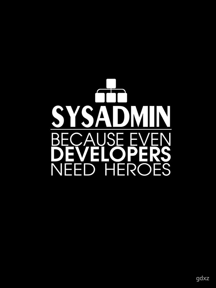"Sysadmin Because Even Developers Need Heroes" iPhone Case for Sale by ...