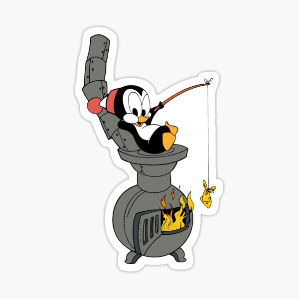 Chilly Willy Stickers | Redbubble