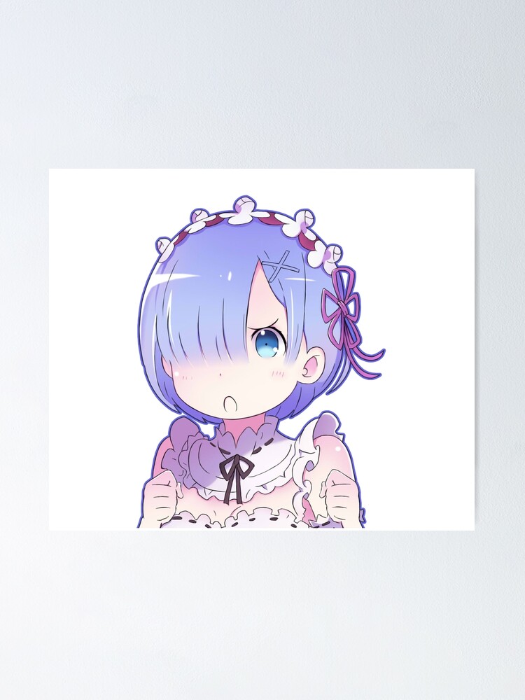 "Rem | Re:Zero" Poster for Sale by KyasutoNaito | Redbubble
