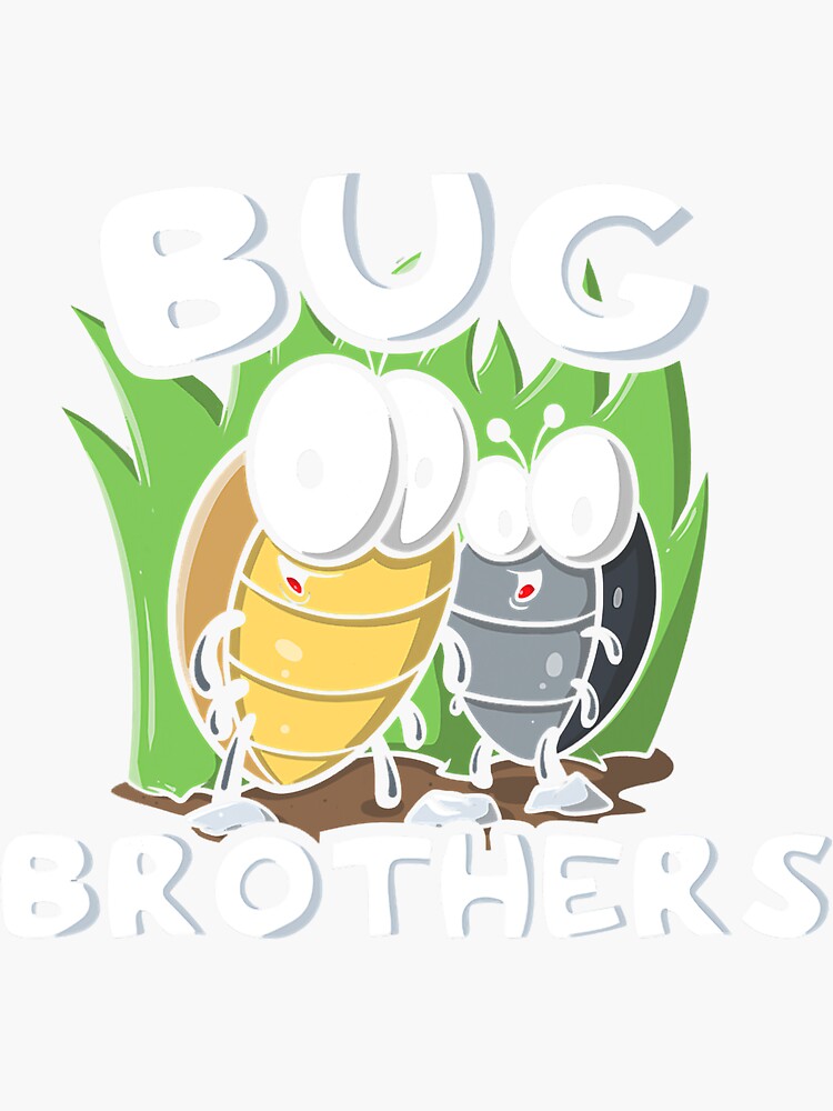 "Bug Brother Big Bug Funny Cute Bug Boy" Sticker for Sale by ...