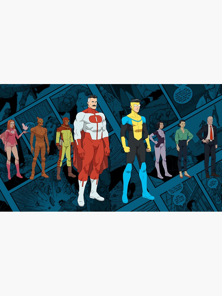 "invincible banner" Sticker for Sale by Digitalunivers | Redbubble