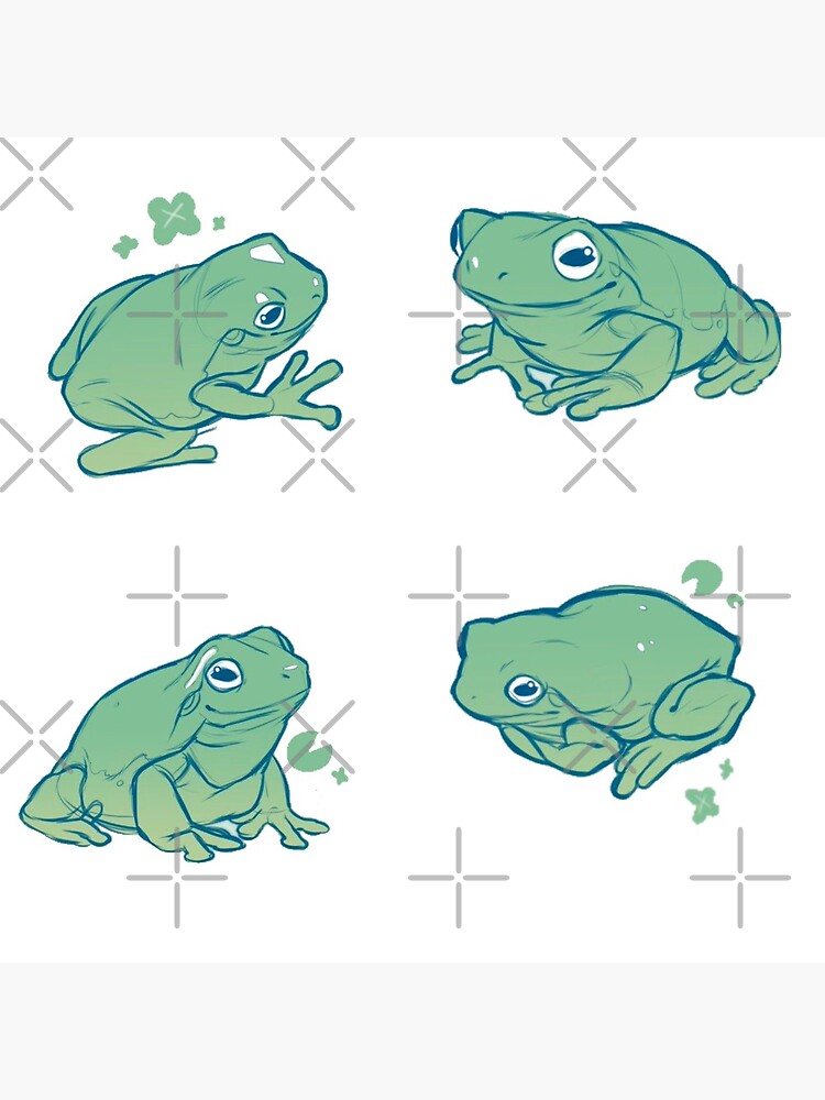 "frog pack" Poster by shakiraa | Redbubble