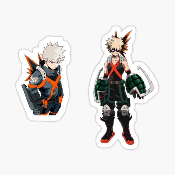 "katsuki bakugou pack" Sticker for Sale by shakiraa | Redbubble