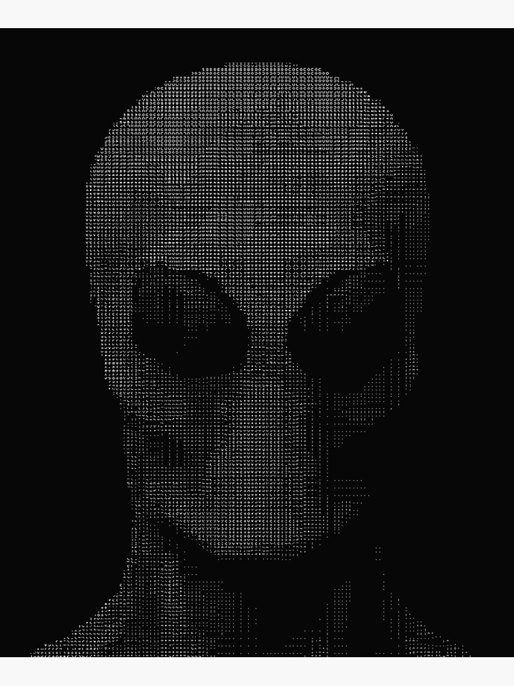 "Alien ASCII Art" Poster for Sale by occultfx | Redbubble