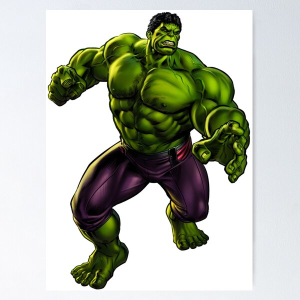 "Halk" Poster for Sale by Arbishka | Redbubble