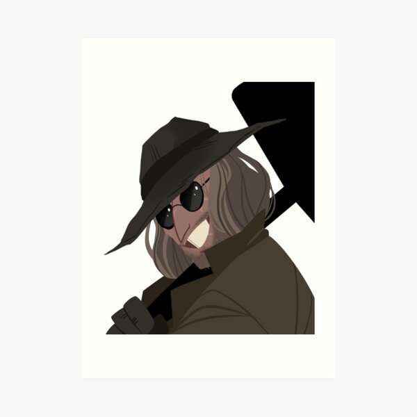 "Karl Heisenberg Resident Evil Village RE8" Art Print for Sale by Mini ...