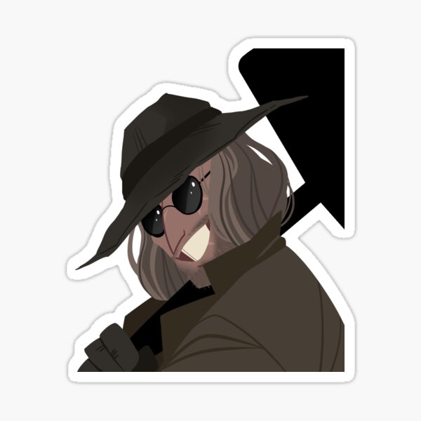 "Karl Heisenberg Resident Evil Village RE8" Sticker for Sale by Mini ...