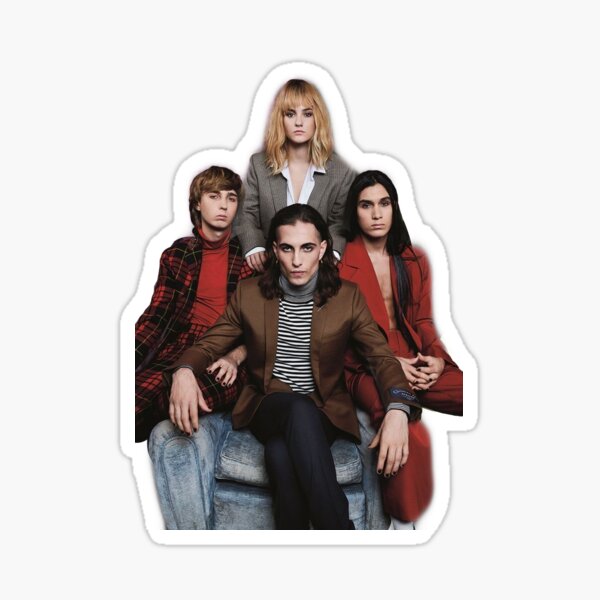 "Maneskin Band" Sticker by levelofconcern | Redbubble