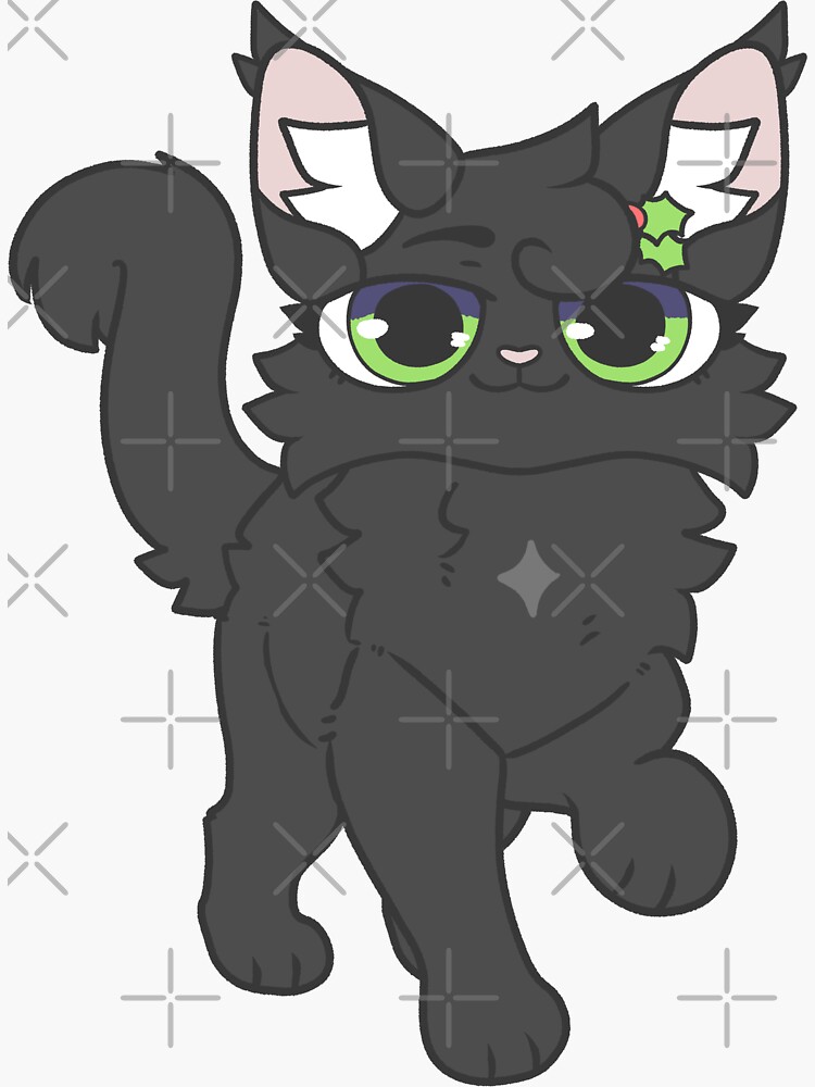 "Hollyleaf" Sticker for Sale by Orchideenherz | Redbubble
