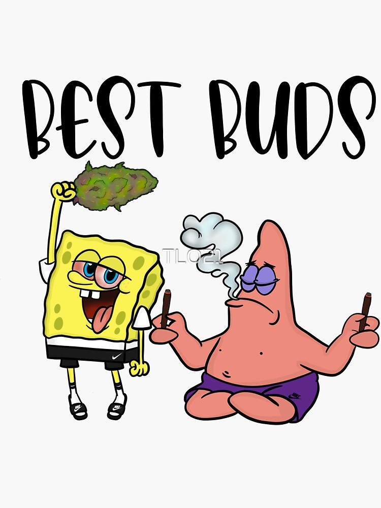 "Best buds" Sticker for Sale by TLO21 | Redbubble