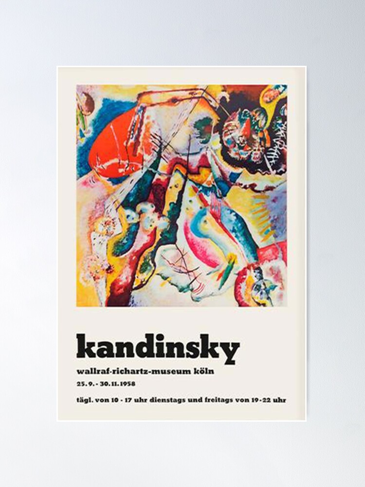 "Rainbow Kandinsky Abstrack" Poster for Sale by yioclwzoist | Redbubble
