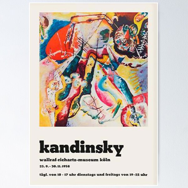 "Rainbow Kandinsky Abstrack" Poster for Sale by yioclwzoist | Redbubble