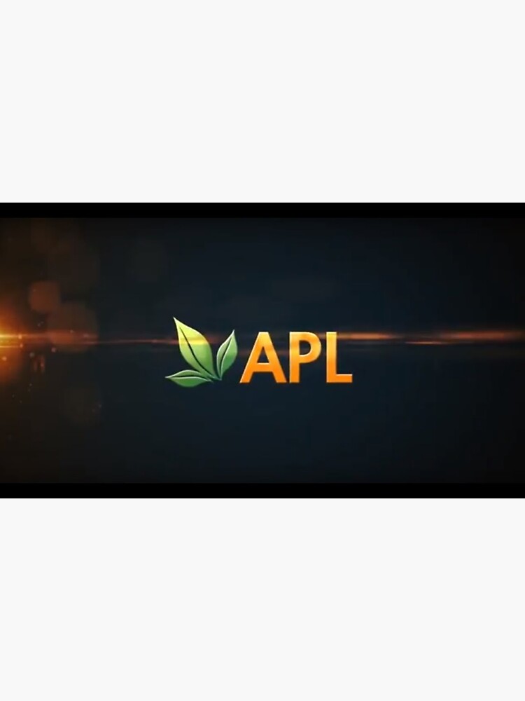 "APL Logo" Sticker for Sale by Whereuatnow968 | Redbubble