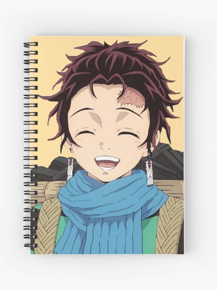 Demon Slayer Tanjiro Kamado Spiral Notebook Papierprodukte Blöcke ...