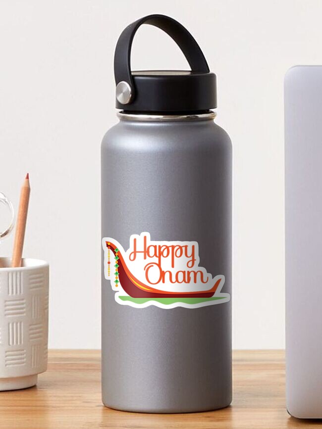 "Happy Onam Boat" Sticker for Sale by HolidayBug | Redbubble