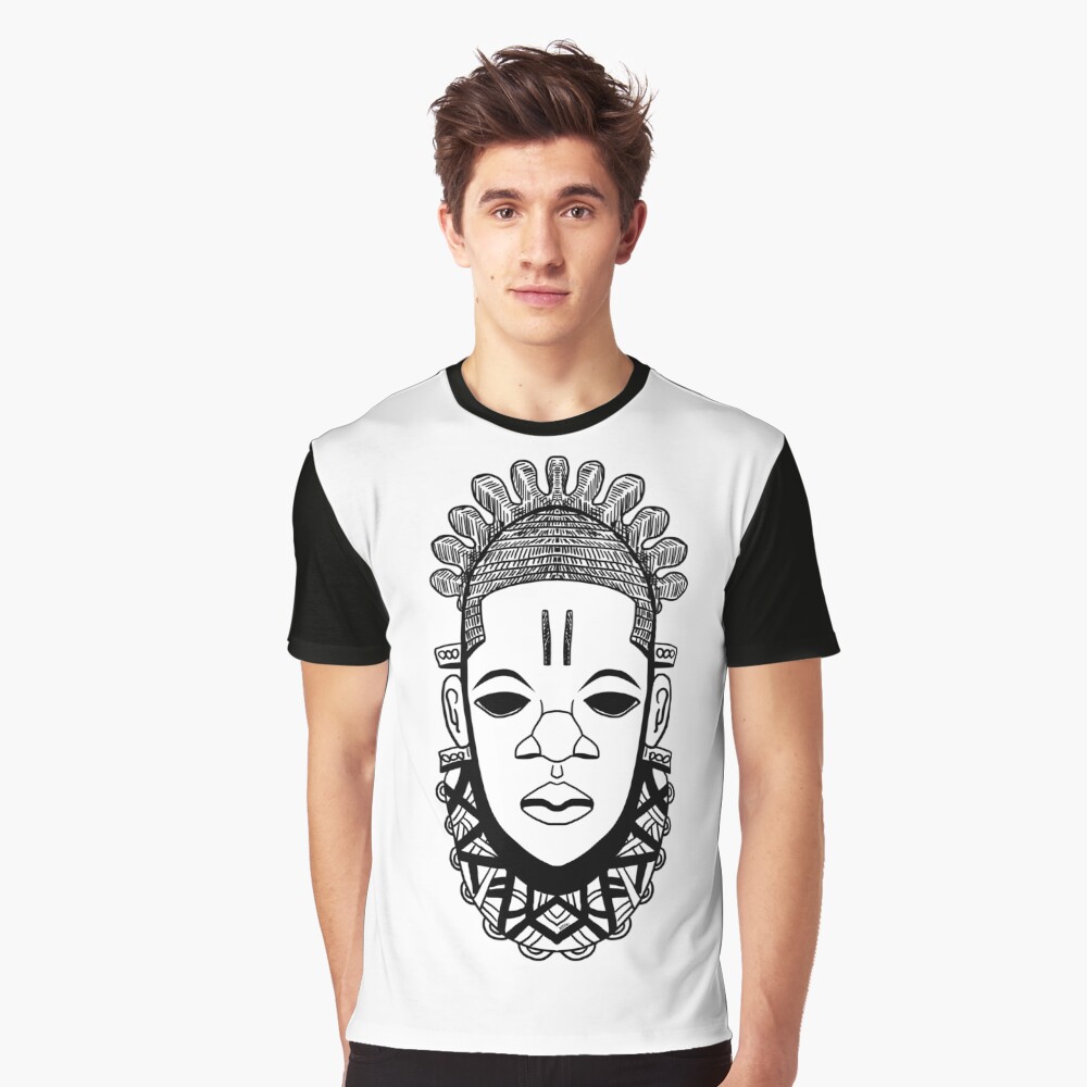 "African Yoruba mask " Sticker by Nells1707 | Redbubble