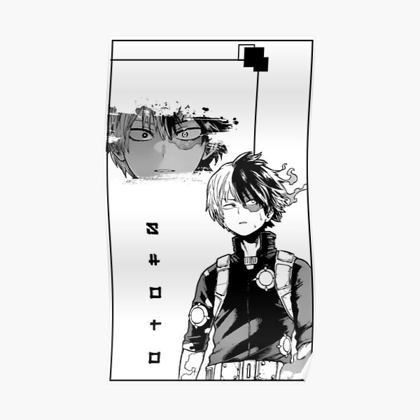 "My Hero Academia Todoroki Shoto" Poster by Marucchi | Redbubble