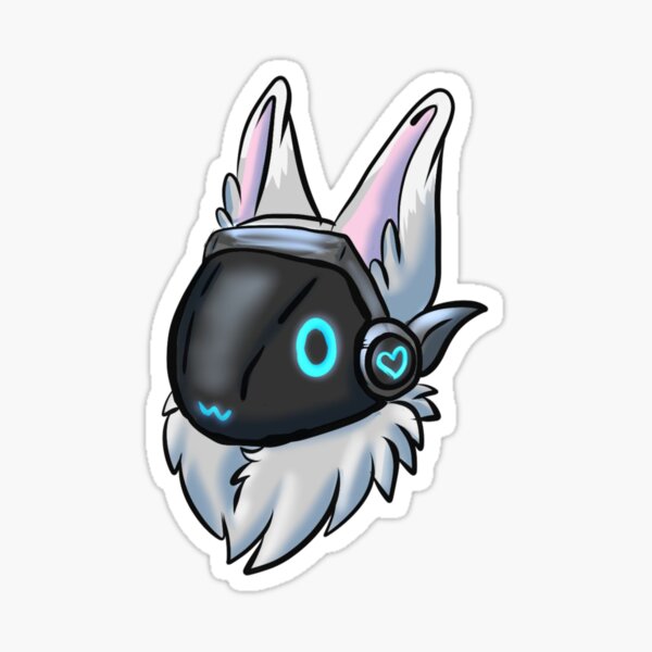 "cute protogen" Sticker for Sale by JuloCreation | Redbubble