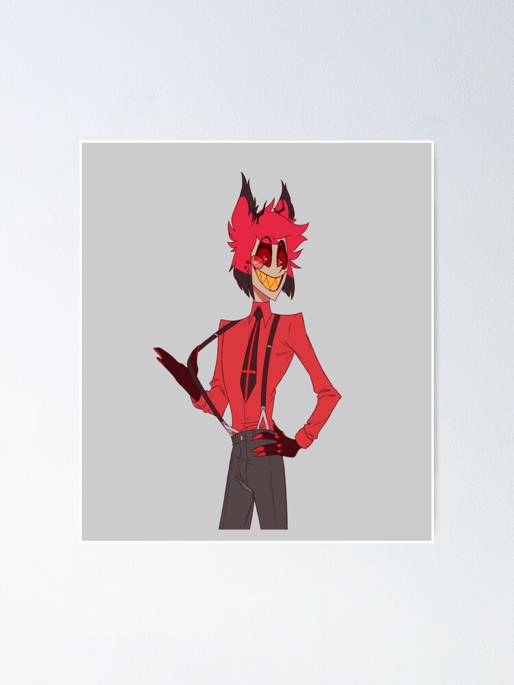 "Hazbin Hotel Alastor" Poster for Sale by seyd-art | Redbubble