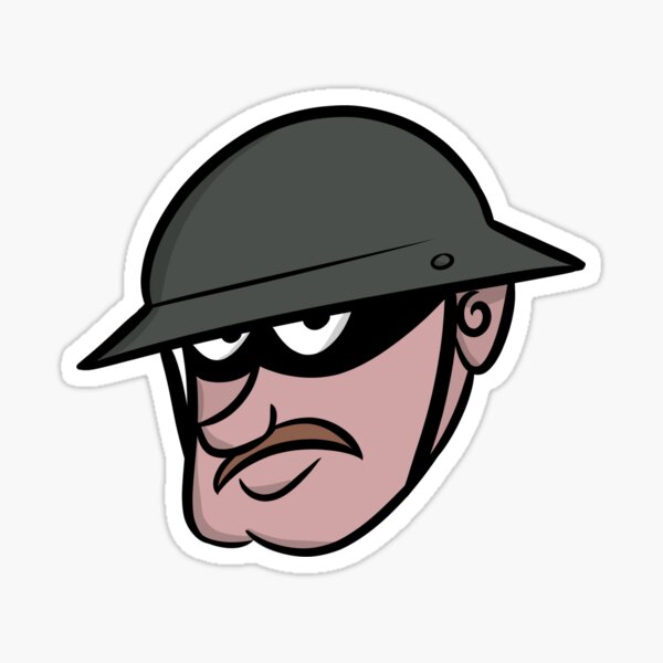 "Fierce British WW2 Soldier" Sticker for Sale by manosfath | Redbubble