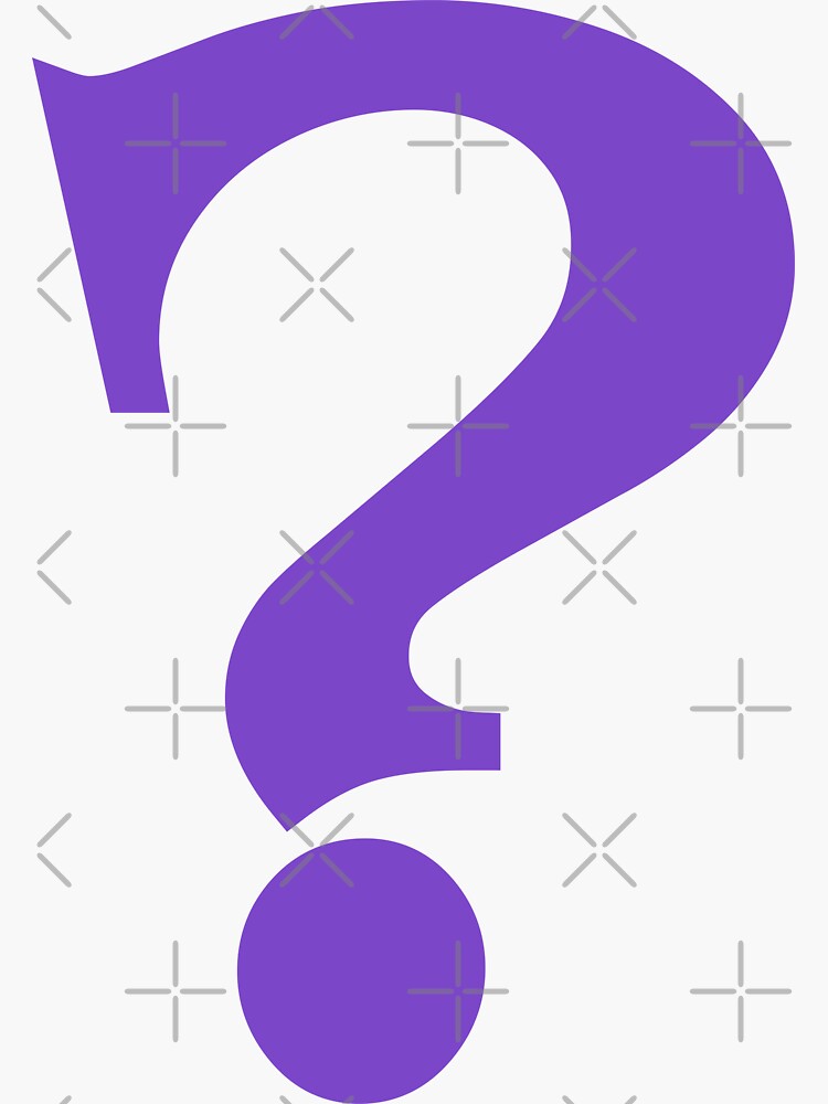 "Are You Afraid of the Dark? | Question Mark" Sticker for Sale by 90s ...