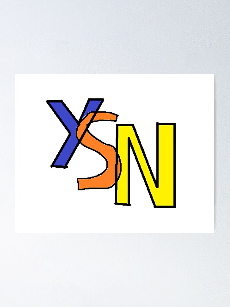 "ysn logo" Poster for Sale by variality | Redbubble