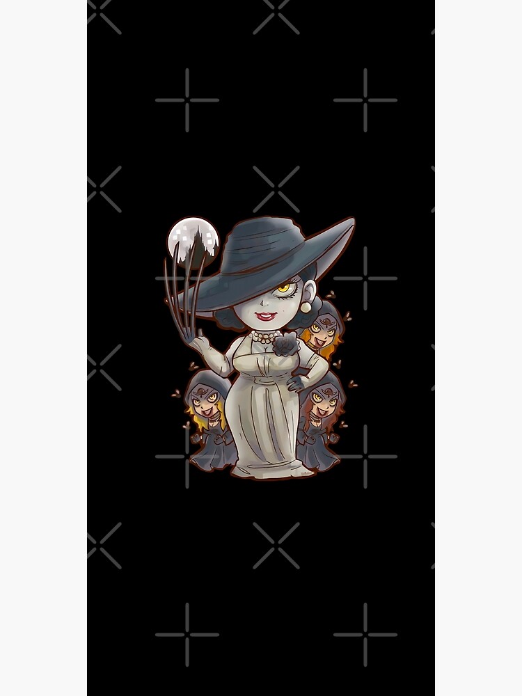 "Lady Dimitrescu - RE8 Village fanart" Canvas Print by Minotaur101 ...