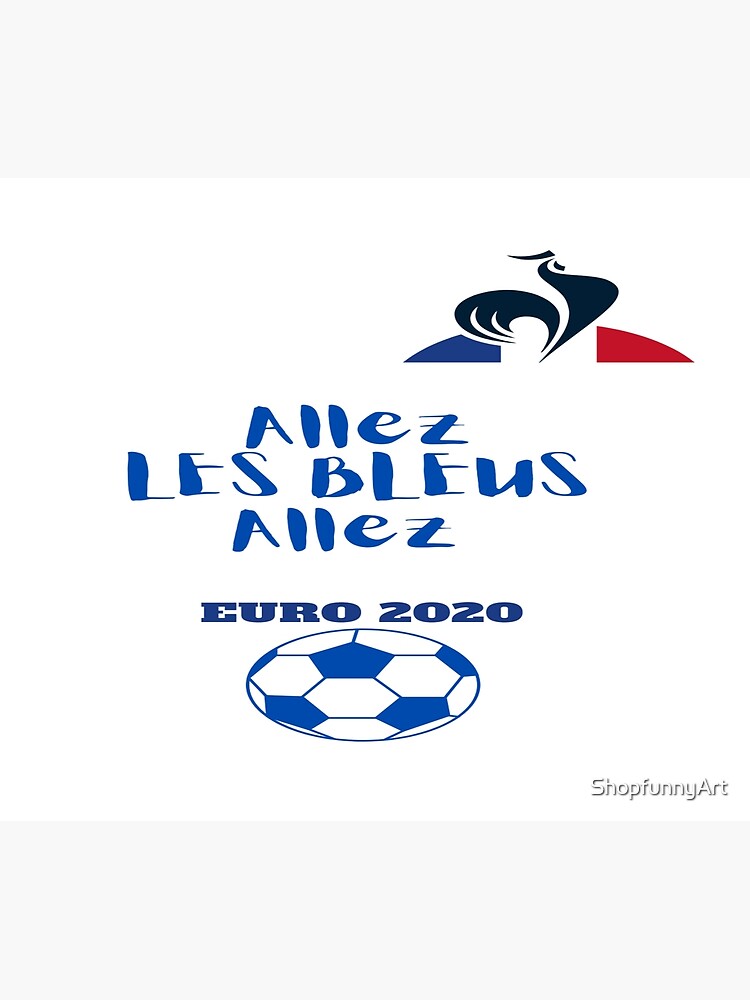 "Allez les bleus EURO" Poster for Sale by ShopfunnyArt | Redbubble