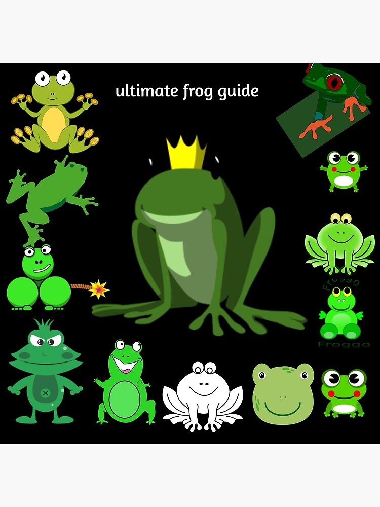 "ULTIMATE FROG GUIDE" Poster by SADDIQ13 | Redbubble
