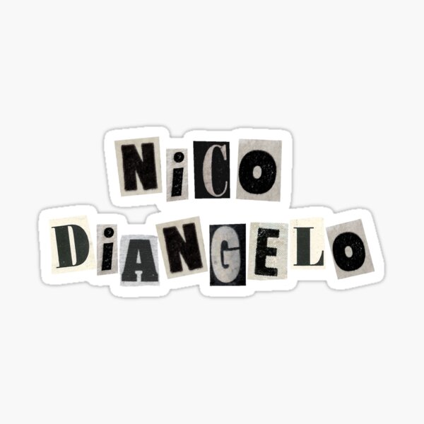 "Nico name " Sticker by Digitalfairy | Redbubble
