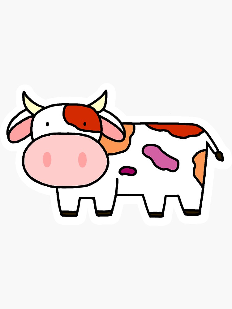 "lesbian cow" Sticker for Sale by mogureet | Redbubble