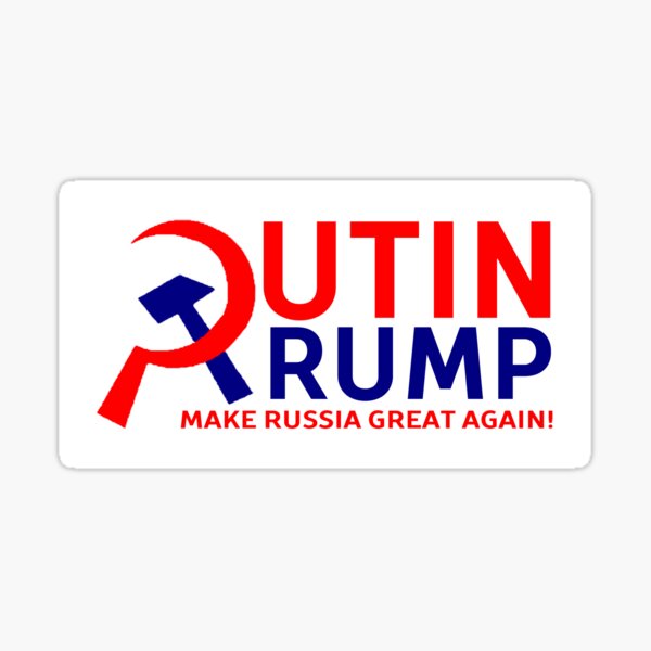 Trump Putin 2020 Stickers | Redbubble