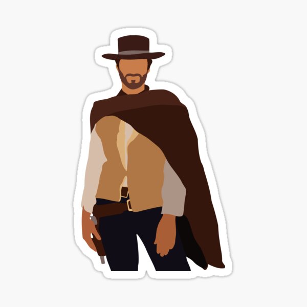 "The good the bad and the ugly movie" Sticker by gengilust | Redbubble