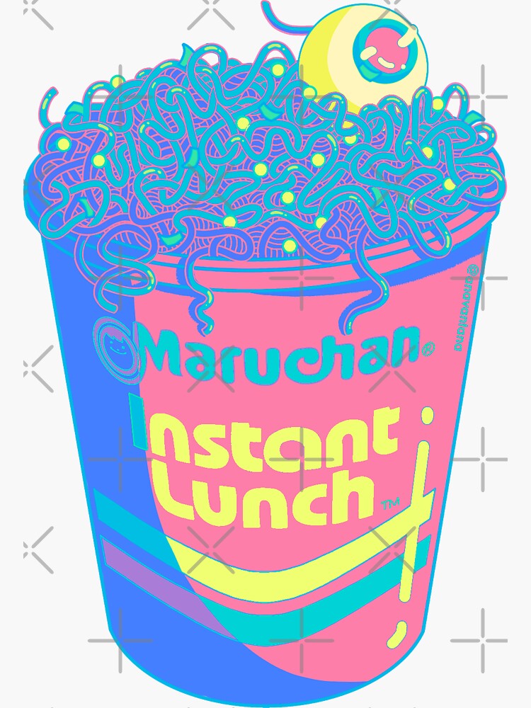 "MaruChan - Turquoise" Sticker for Sale by AnaVantana | Redbubble