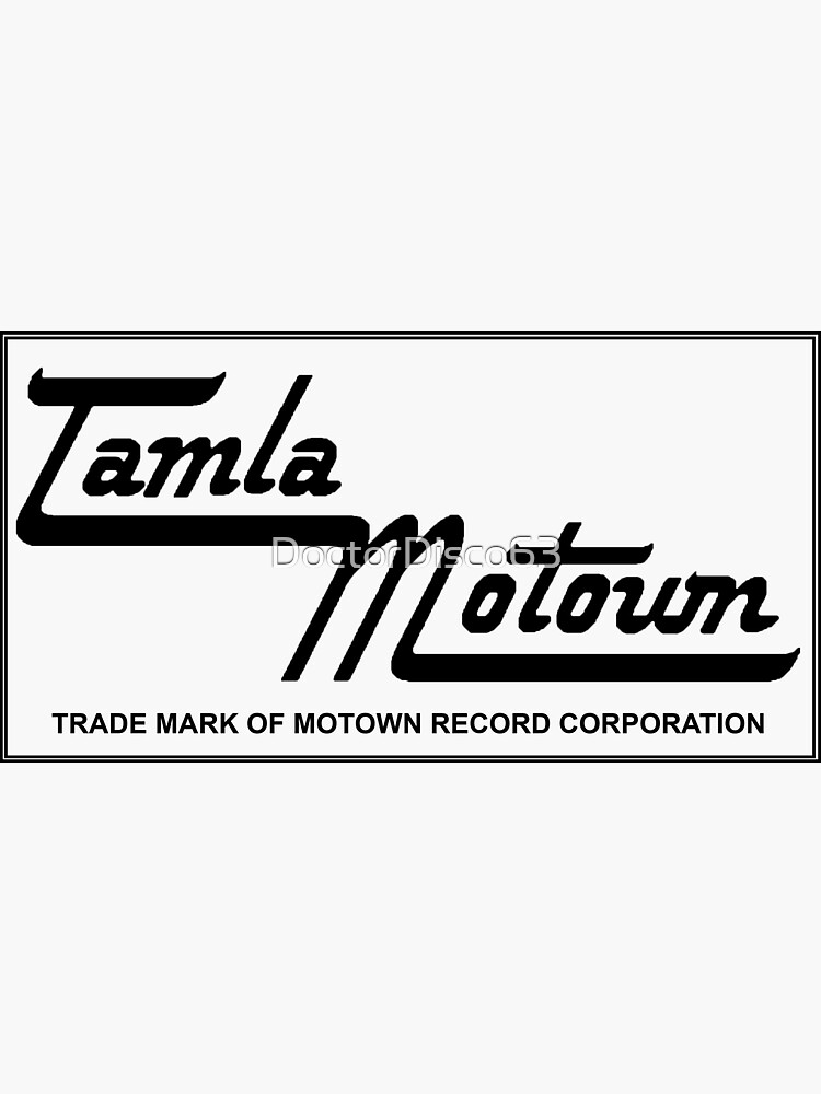 "Tamla Motown Label 2" Sticker for Sale by DoctorDisco63 | Redbubble
