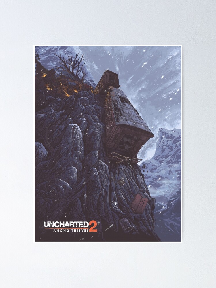 "Uncharted 2 - Famous Train Scene" Poster for Sale by UnchartedStore ...