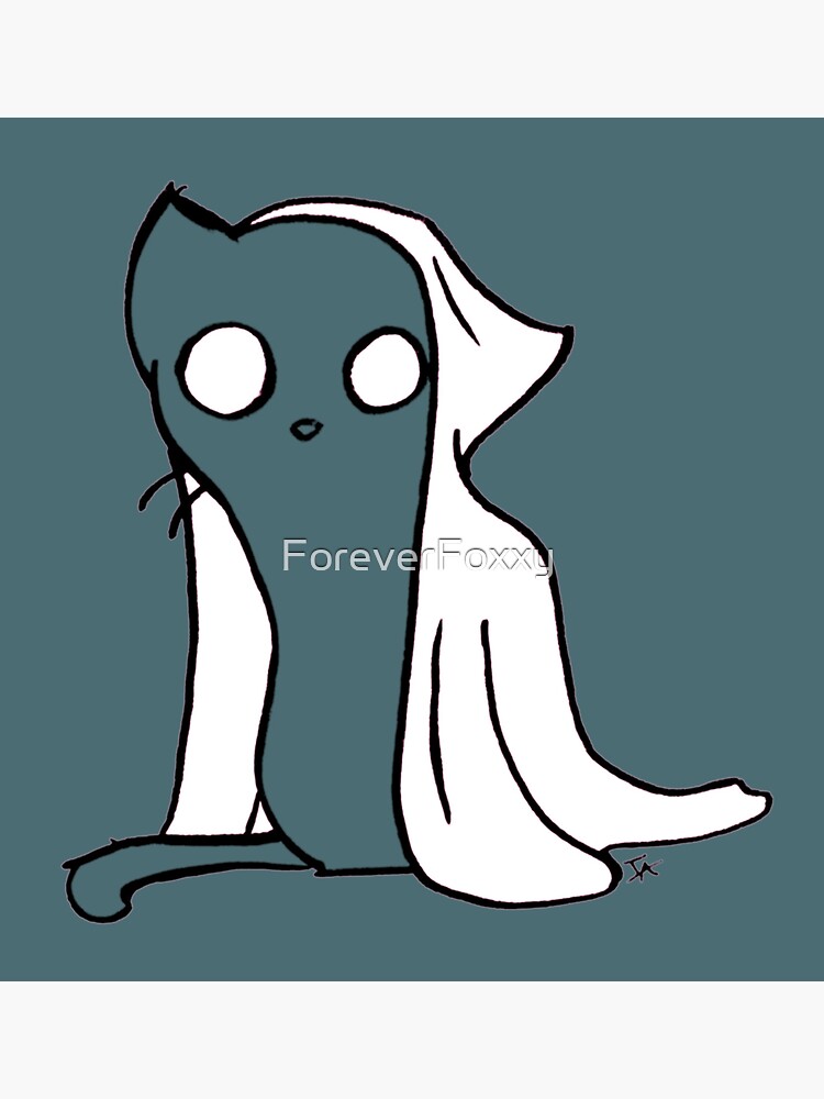 "Spooky kitty" Poster for Sale by ForeverFoxxy | Redbubble