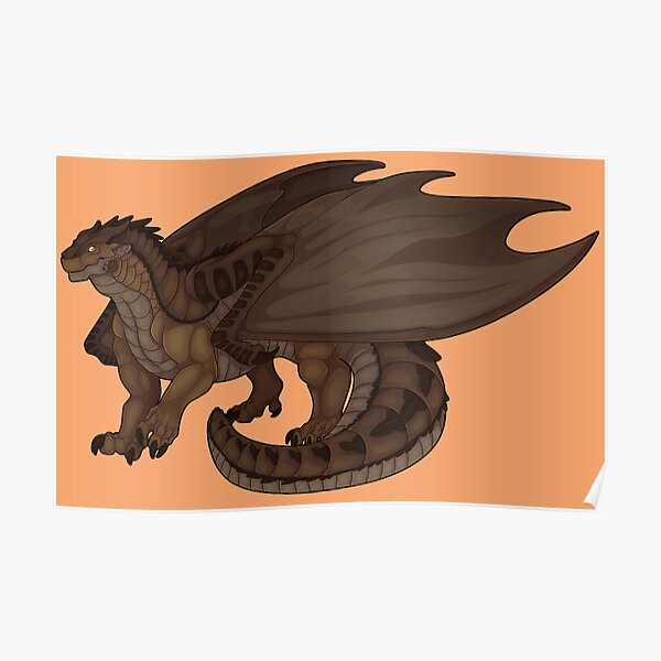 "Mudwing" Poster for Sale by scorpiondoctor | Redbubble