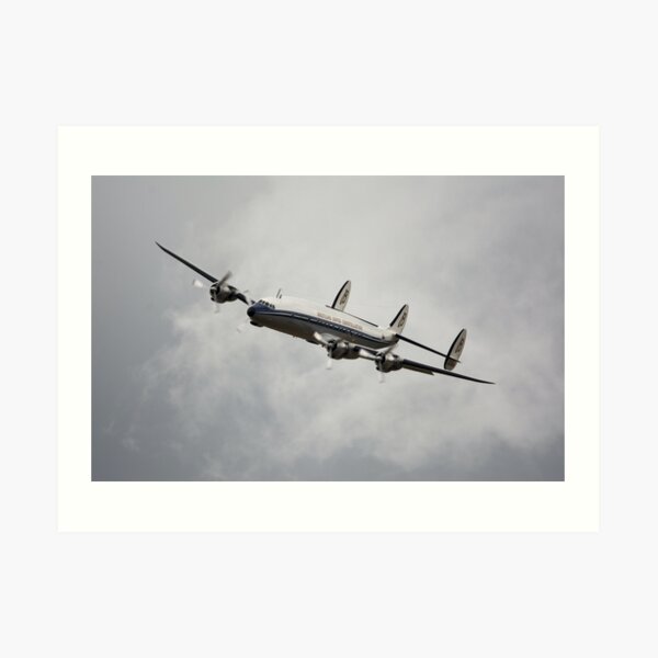 "Lockheed Constellation" Art Print for Sale by Nigdaw | Redbubble